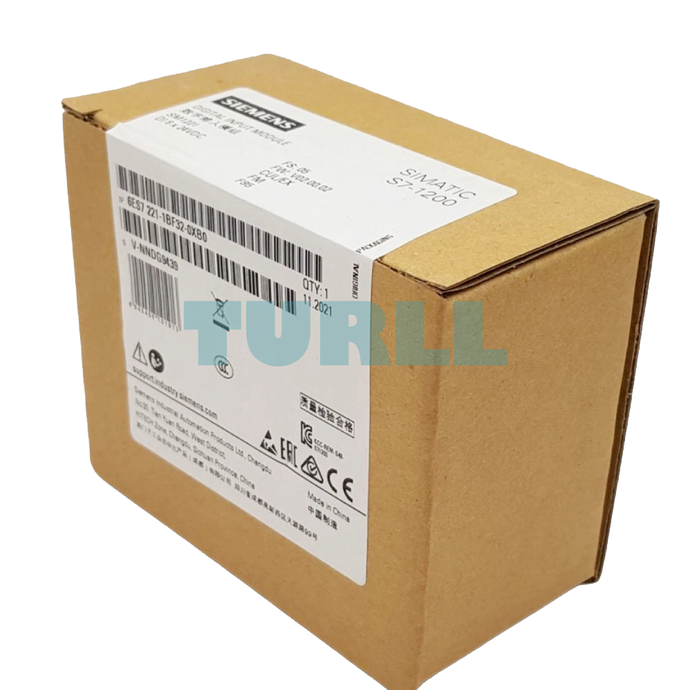 Siemens 6ES7221-1BF32-0XB0 SIMATIC S7-1200 SM 1221 New