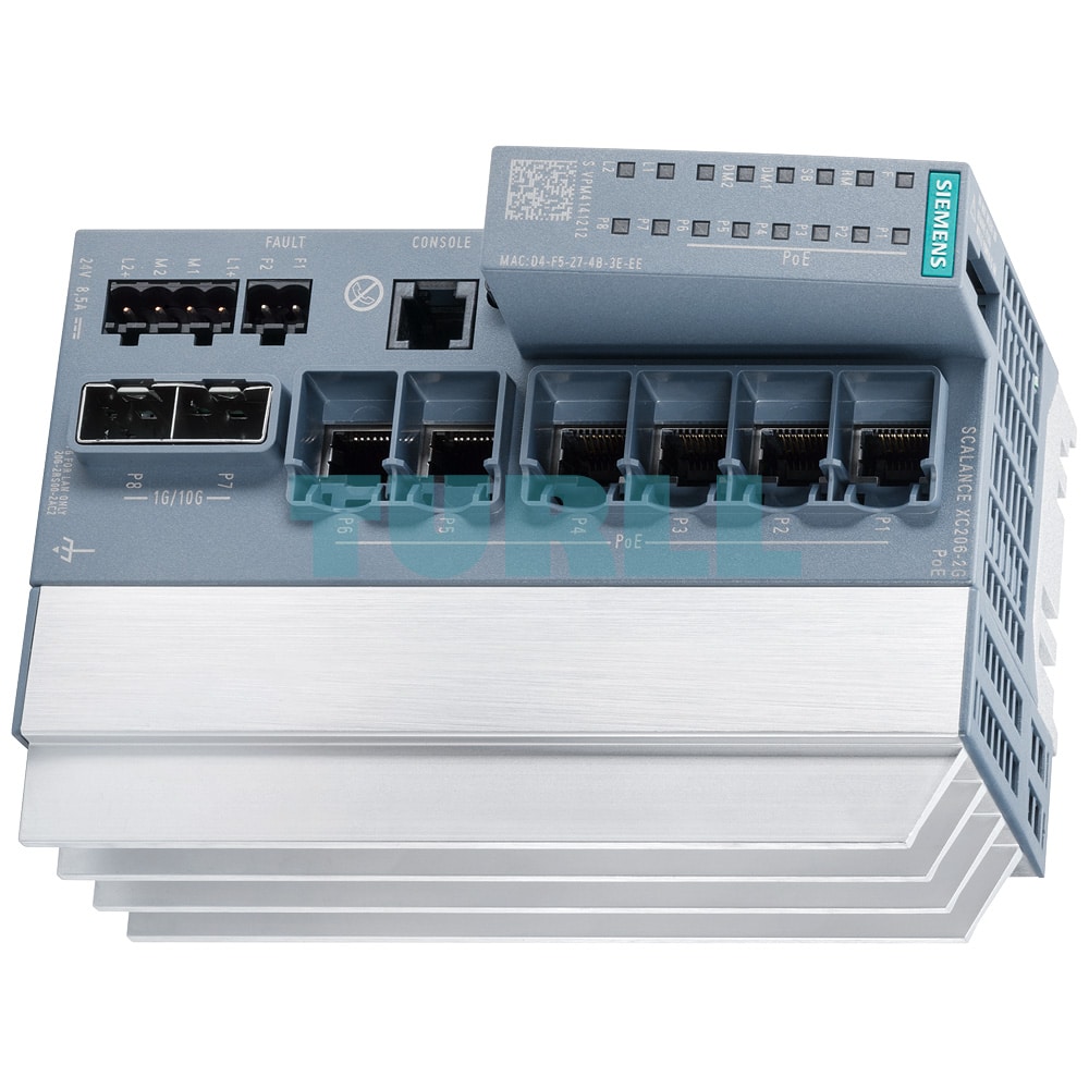 6GK5206-2RS00-2AC2 Siemens SCALANCE XC206-2G PoE | Exclusive Switch