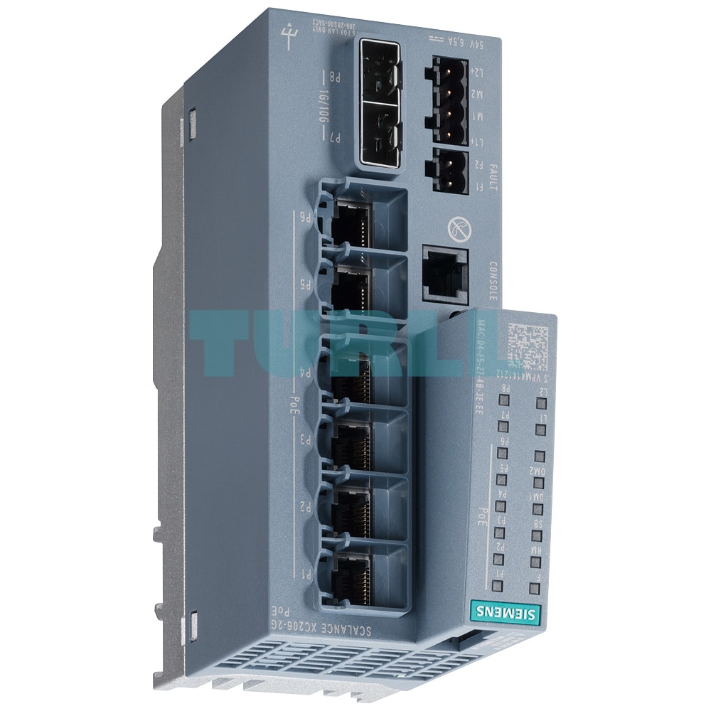 6GK5206-2RS00-5AC2 Siemens SCALANCE XC206-2G PoE | Exclusive Switch