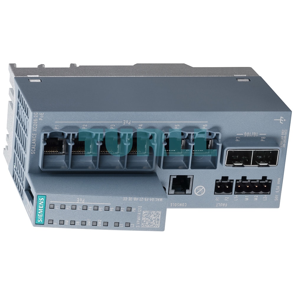 6GK5206-2RS00-5AC2 Siemens SCALANCE XC206-2G PoE | Exclusive Switch