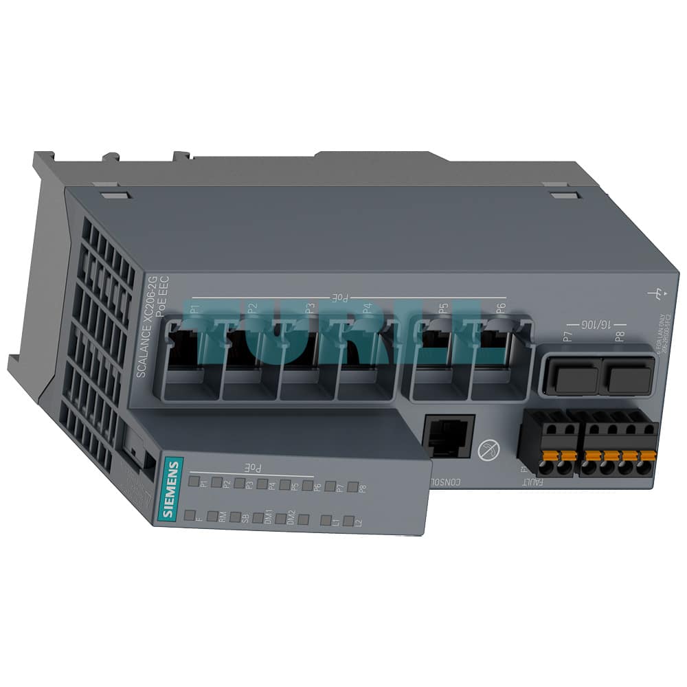6GK5206-2RS00-5FC2 Siemens SCALANCE XC206-2G PoE EEC | Exclusive Switch
