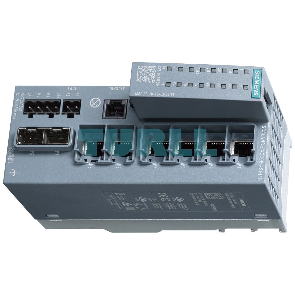 6GK5208-0RA00-5AC2 Siemens SCALANCE XC208G PoE | Exclusive Switch