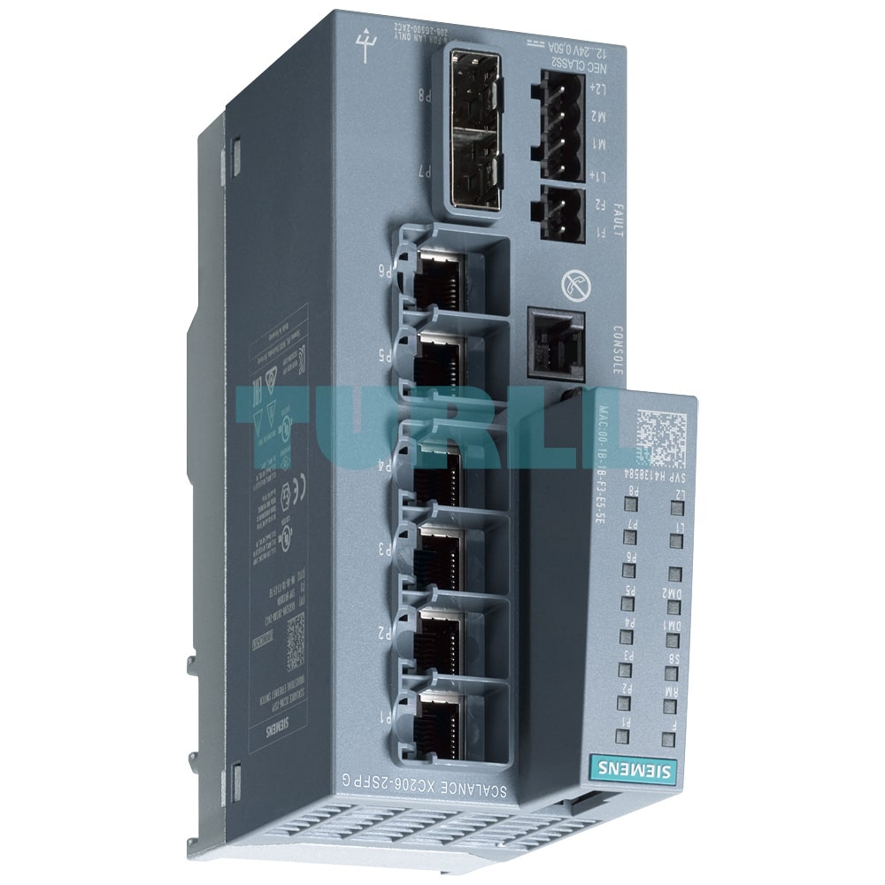 6GK5208-0RA00-5AC2 Siemens SCALANCE XC208G PoE | Exclusive Switch