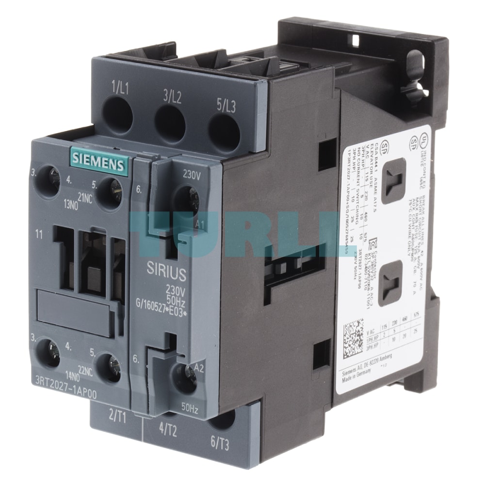 Siemens 3RT2027-1AP00 Power Contactor 32A, 15kW Brand New